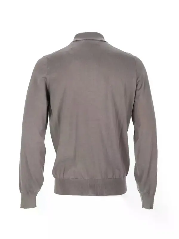 Brunello Cucinelli Ribbed Polo Shirt