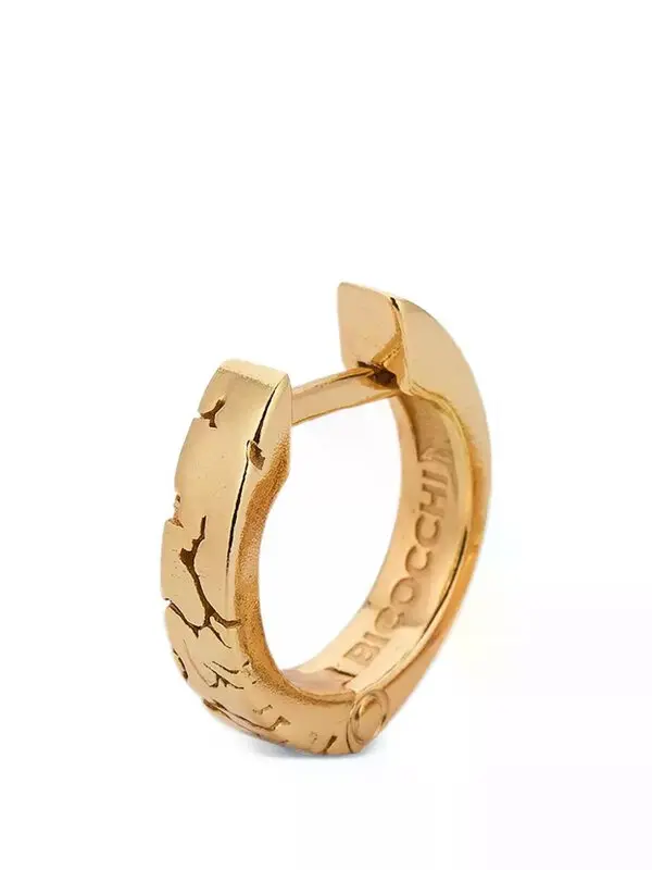 Emanuele Bicocchi Cracked Huggie Single Earring