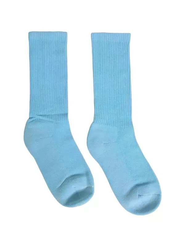 Dolce & Gabbana Ribbed-knit Mid-calf Socks