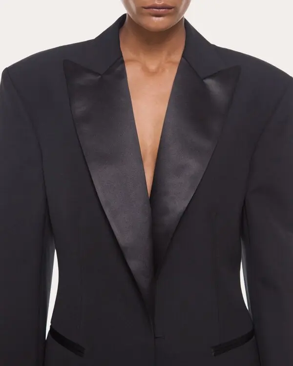 Helmut Lang Tuxedo Blazer Coat