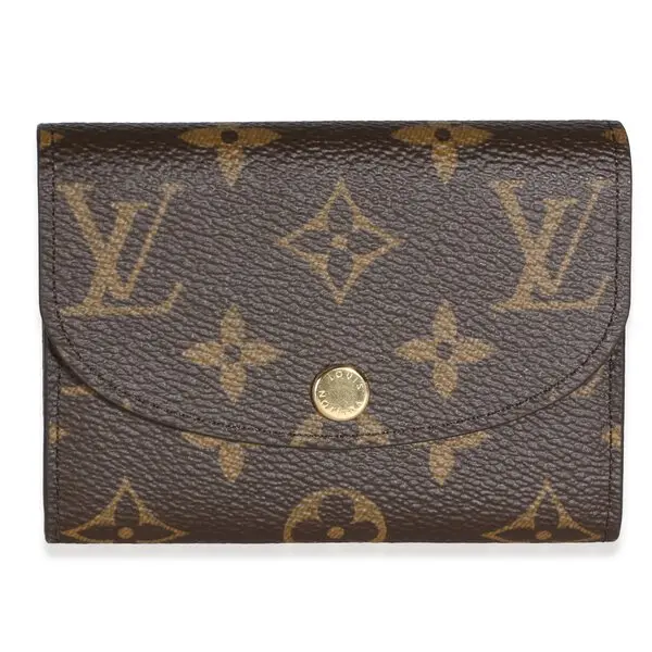 LOUIS VUITTON Rose Ballerine Monogram Canvas Rosalie Coin Purse