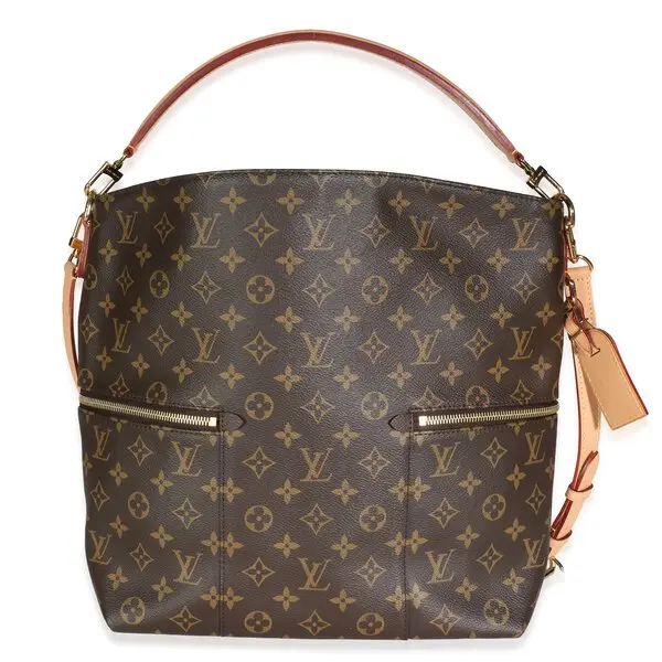 LOUIS VUITTON Monogram Canvas Melie Hobo