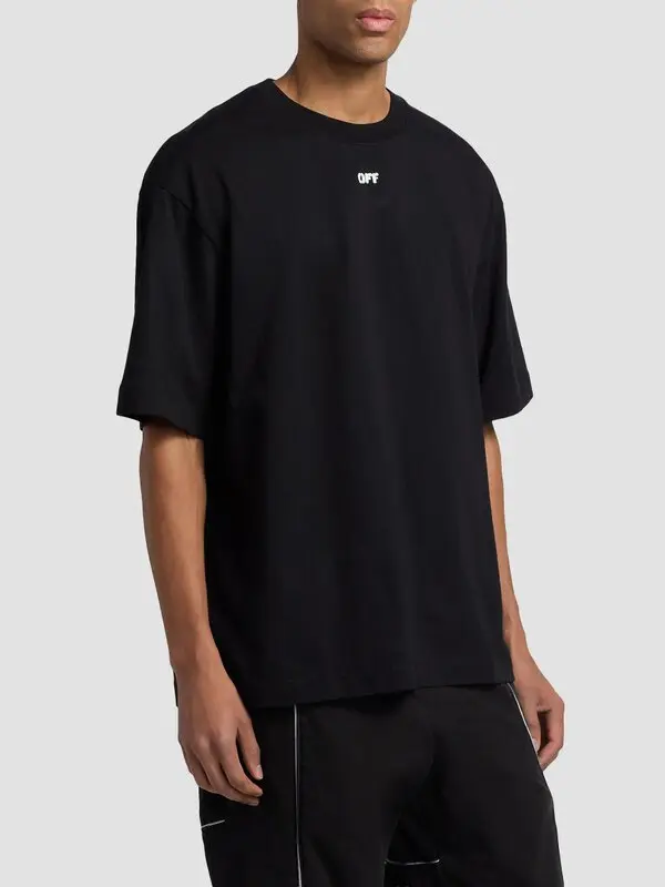 Off-White Paint Arrow Skate Crewneck T-shirt