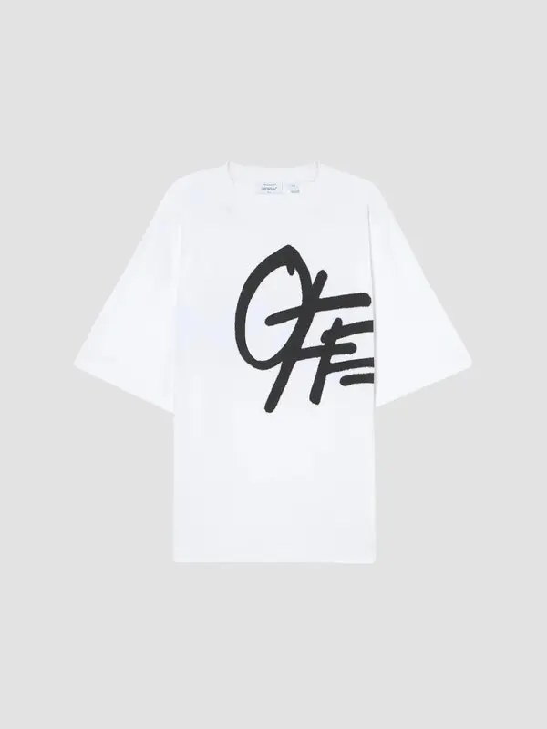 Off-White Spray Logo Skate Cotton-t-shirt