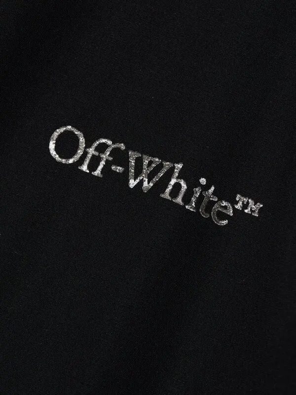 Off-White Metal Arrow Poplin Bowling Shirt