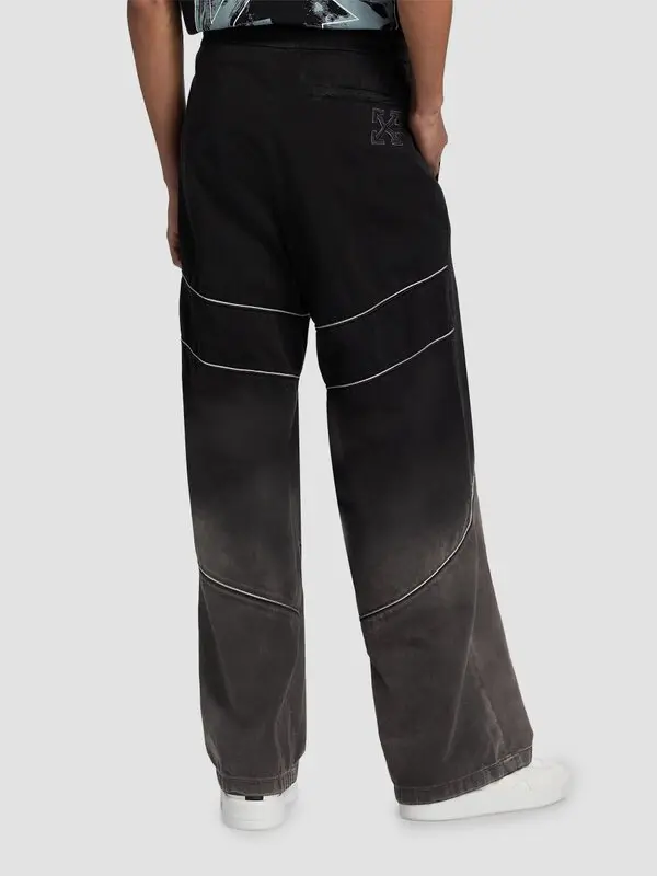 Off-White Offline Cotton Relaxed Track Pants