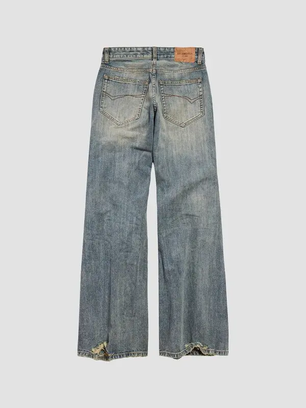 Balenciaga Low Waist Baggy Pants
