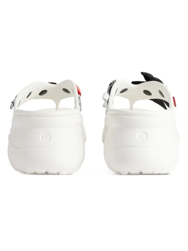 Balenciaga S Crocs Thong Jibbitz