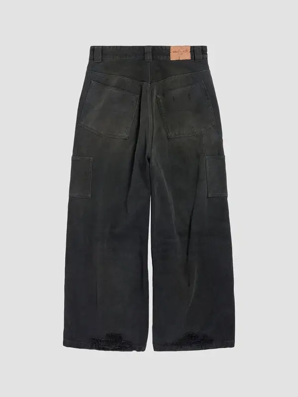Balenciaga Ripped Off Baggy Jeans