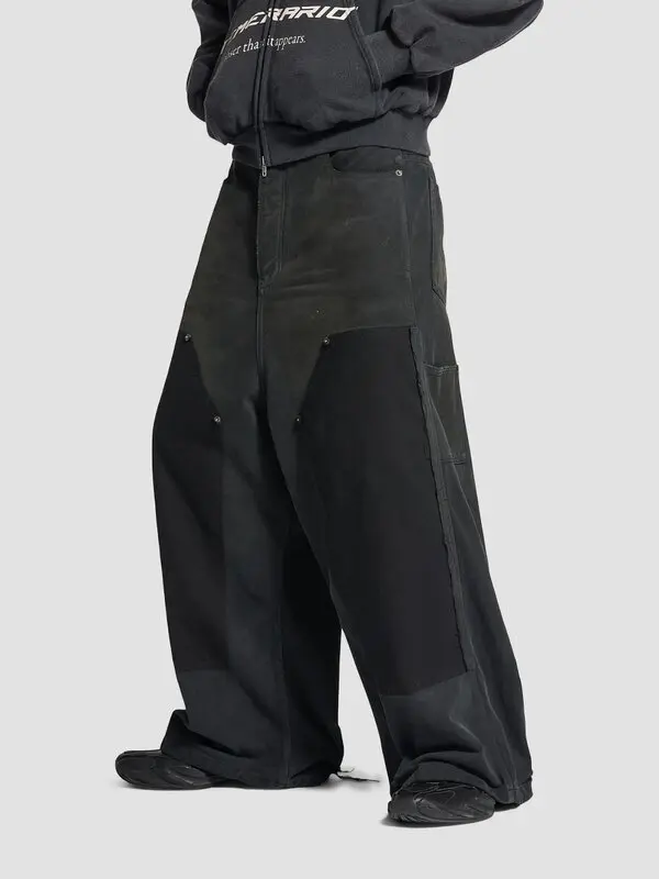 Balenciaga Ripped Off Baggy Jeans