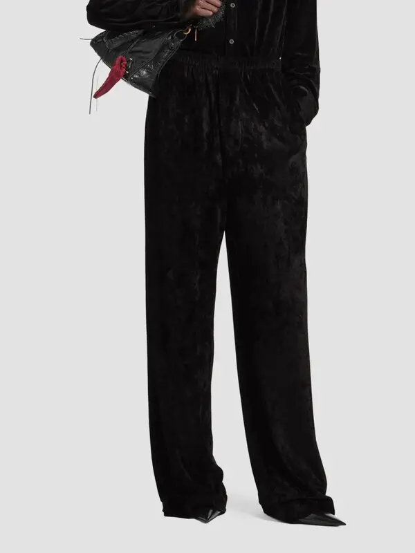 Balenciaga Pyjama Pants - Black