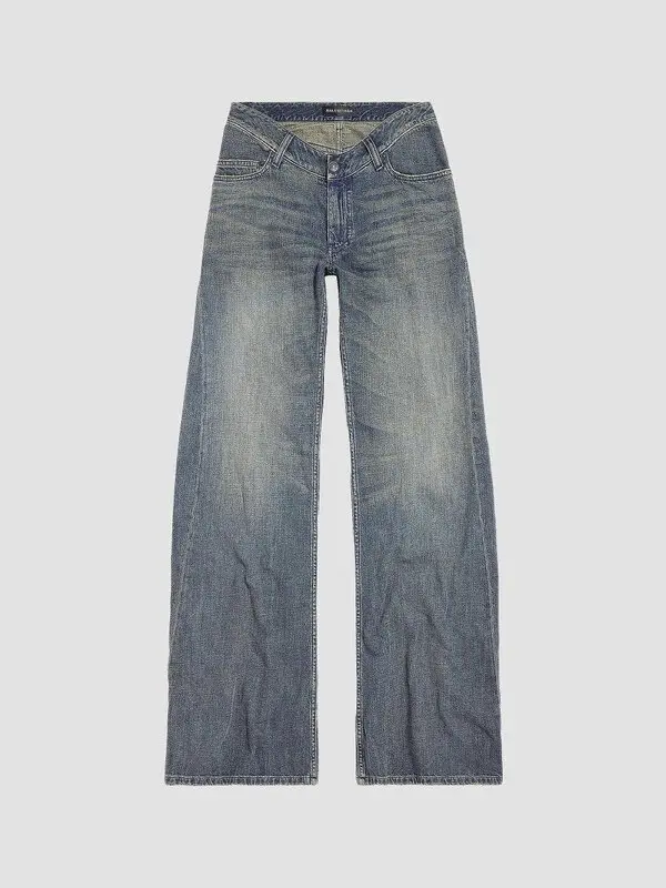 Balenciaga Curved Waist Pants