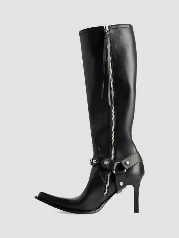Balenciaga City Boots With Harness
