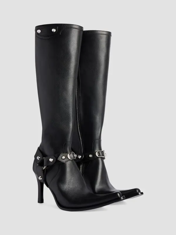 Balenciaga City Boots With Harness