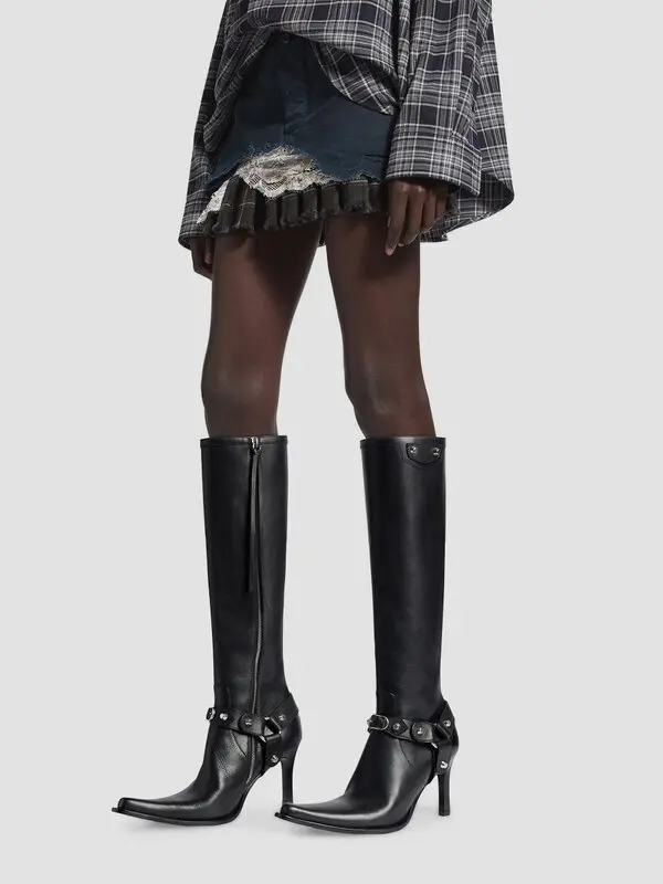 Balenciaga City Boots With Harness