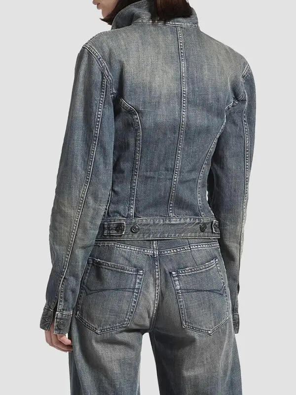 Balenciaga Corseted Denim Jacket