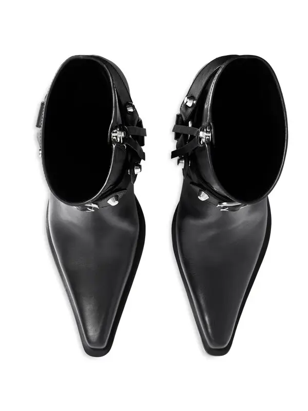 Balenciaga City Booties With Harness
