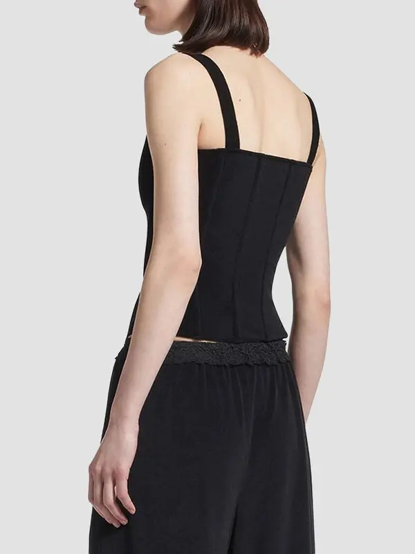 Balenciaga Stretch Corset Top