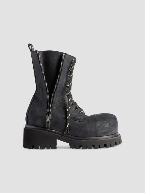 Balenciaga Stomper Zipped Booties