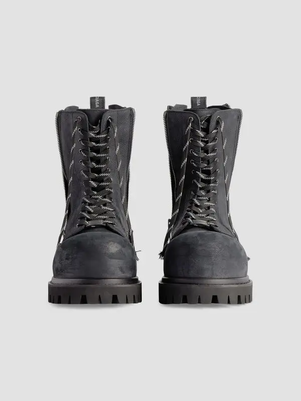 Balenciaga Stomper Zipped Booties