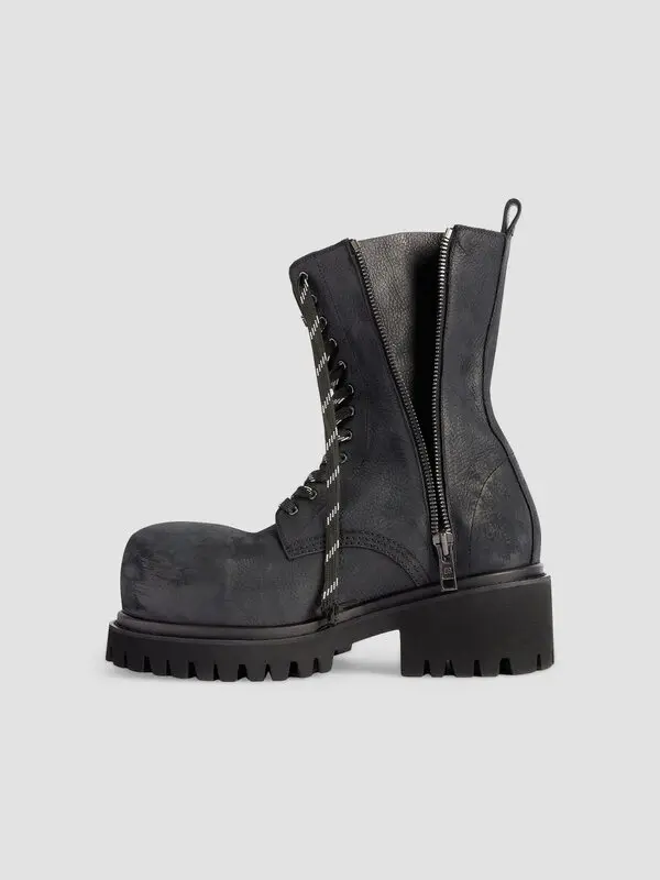 Balenciaga Stomper Zipped Booties