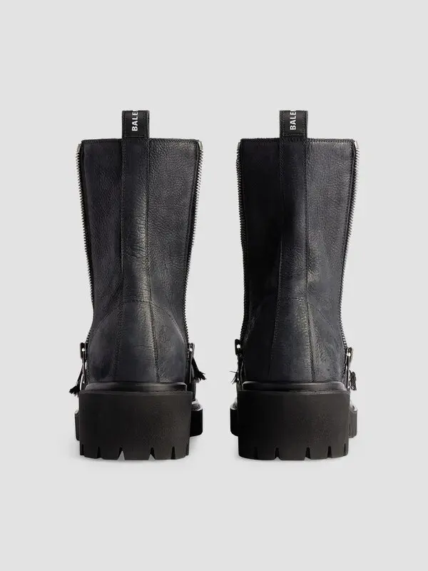 Balenciaga Stomper Zipped Booties