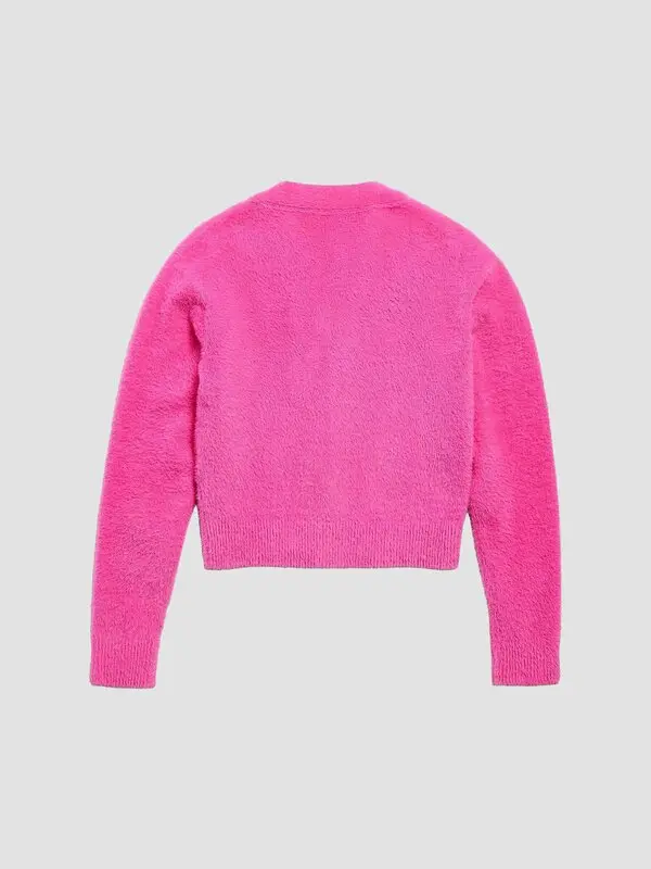 Balenciaga Fluffy Cardigan - Pink