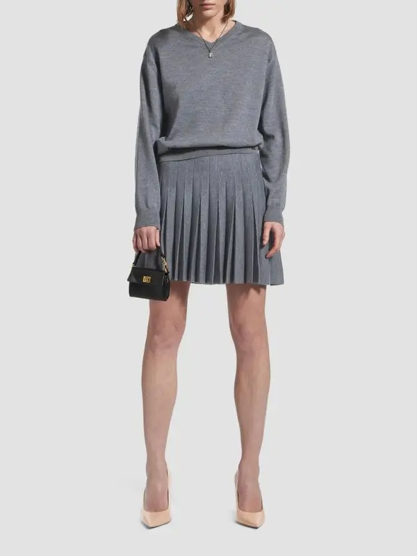 Balenciaga Pleated Skirt