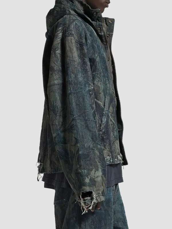 Balenciaga Hooded Workwear Jacket