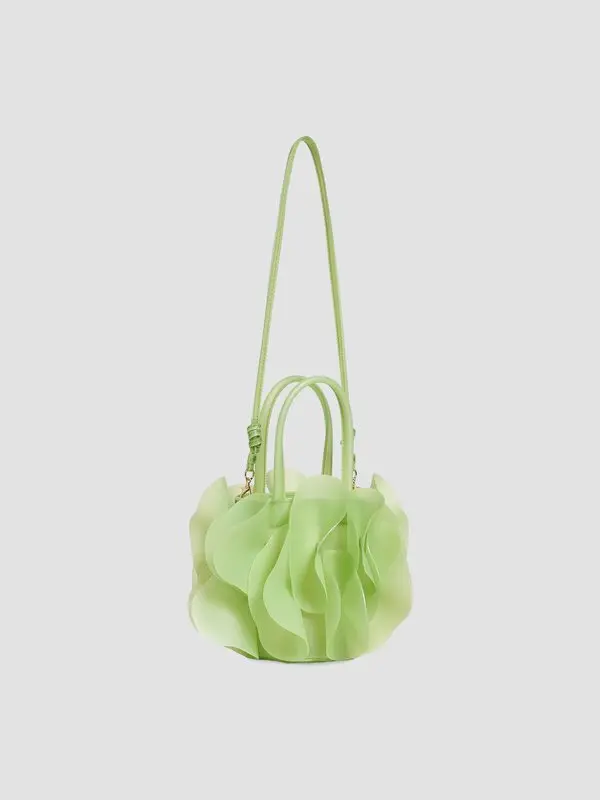 Farm Rio Jelly Flower Top Handle Bag