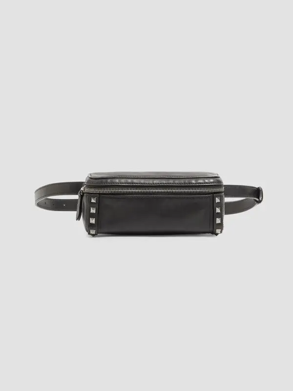 Valentino Garavani Rockstud Calfskin Belt Bag