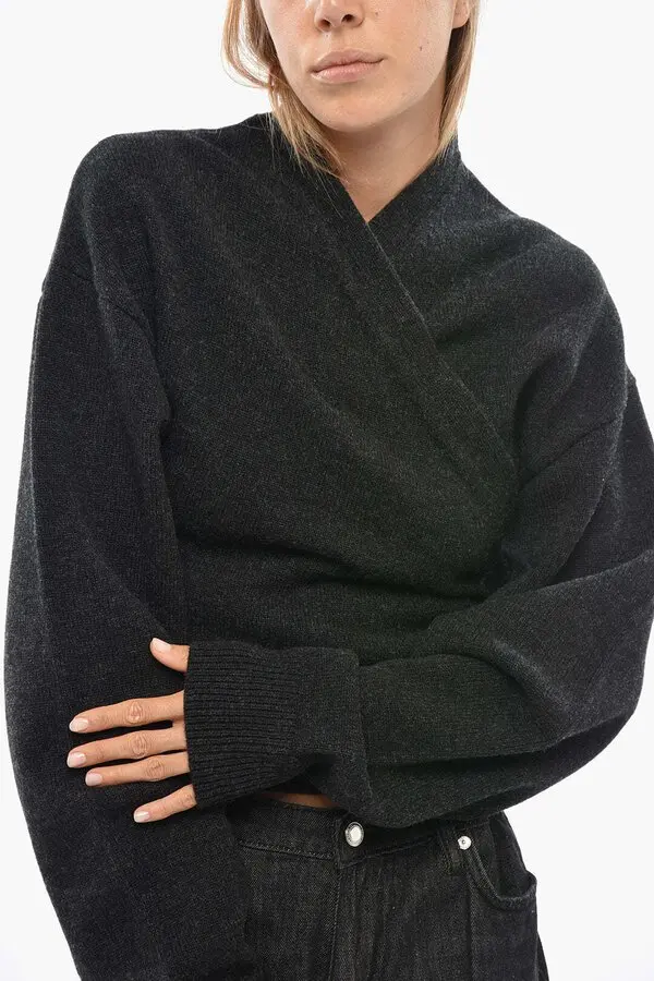 Balenciaga Cross-over Sweater