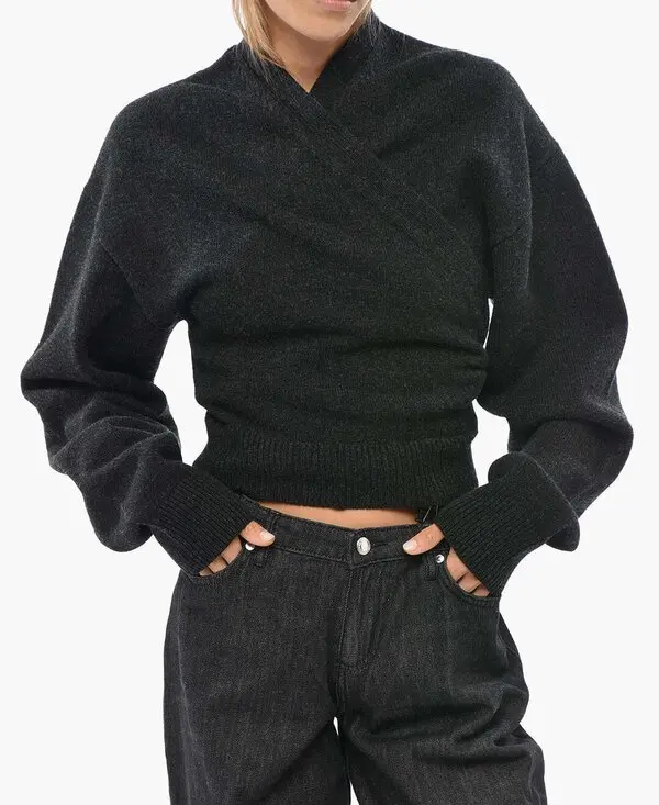 Balenciaga Cross-over Sweater