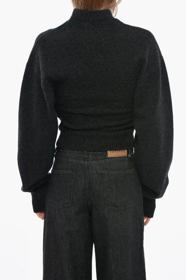 Balenciaga Cross-over Sweater