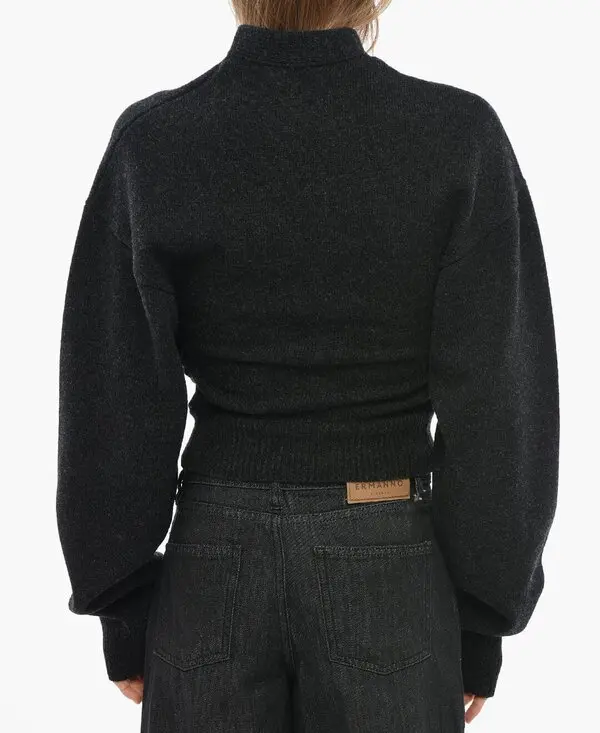 Balenciaga Cross-over Sweater