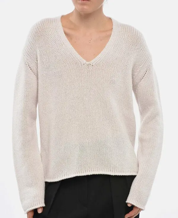 FORTE_FORTE V-neck Sweater
