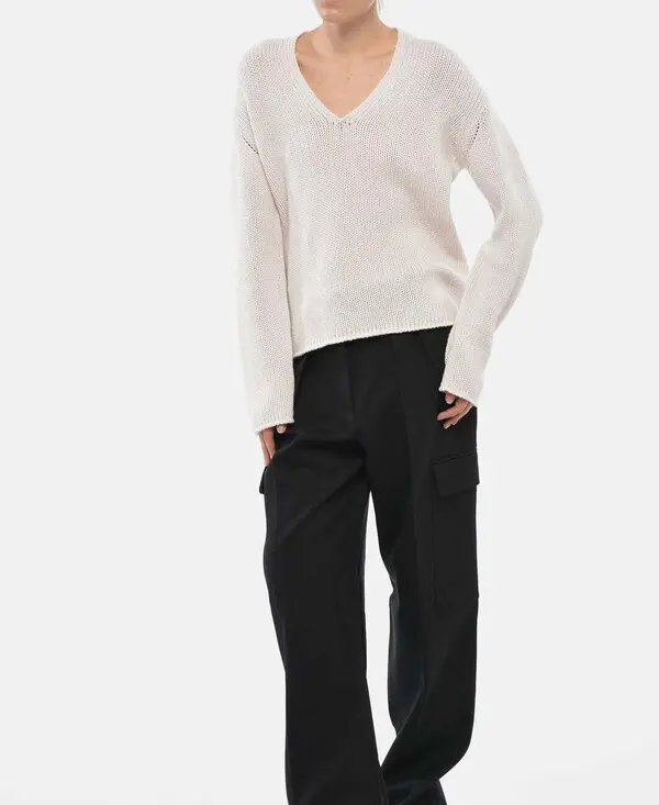 FORTE_FORTE V-neck Sweater