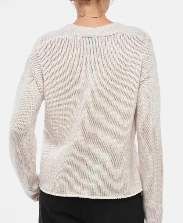 FORTE_FORTE V-neck Sweater