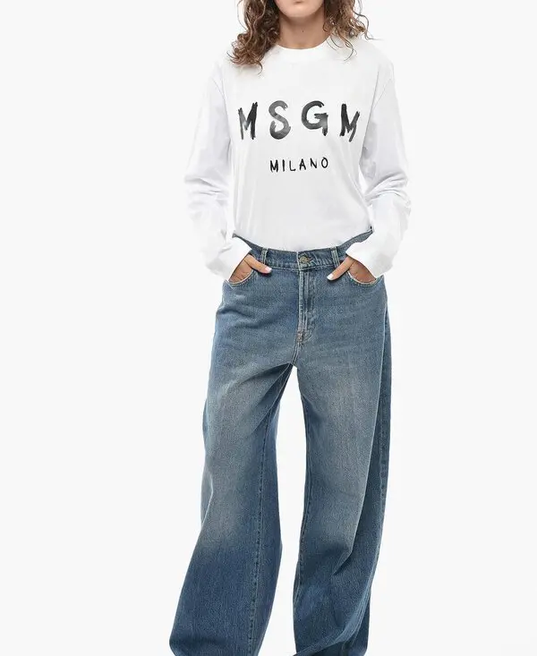 7 For All Mankind Lotta Wide-leg Jeans