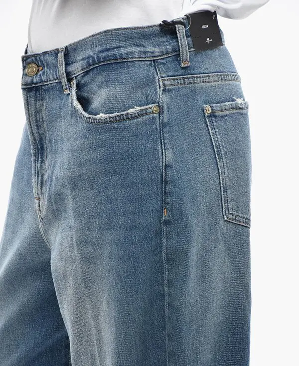 7 For All Mankind Lotta Wide-leg Jeans