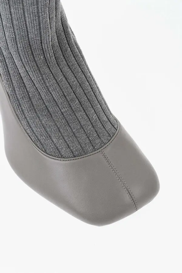 Phoebe Philo Square-toe Ankle Boots