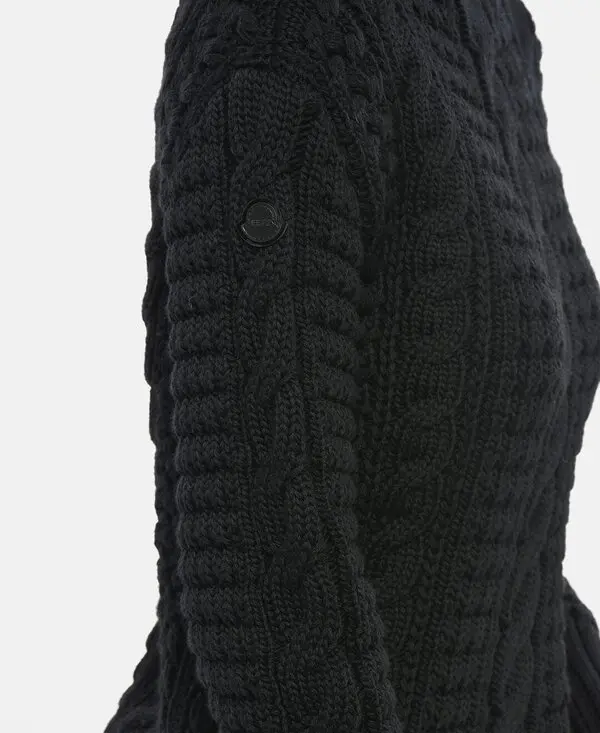 Moncler X Edward Enninful Genius 4 Cable-knit Turtleneck Sweater