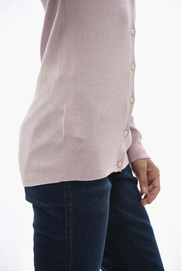 Prada Ribbed Cardigan