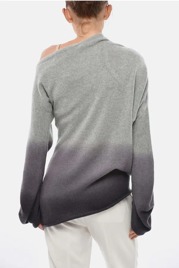 Dior Asymmetric Sweater With Degradé Effect