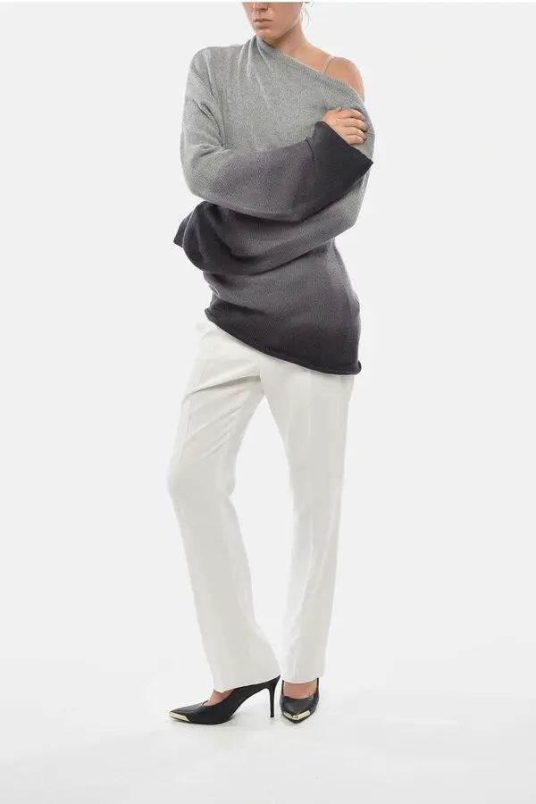 Dior Asymmetric Sweater With Degradé Effect