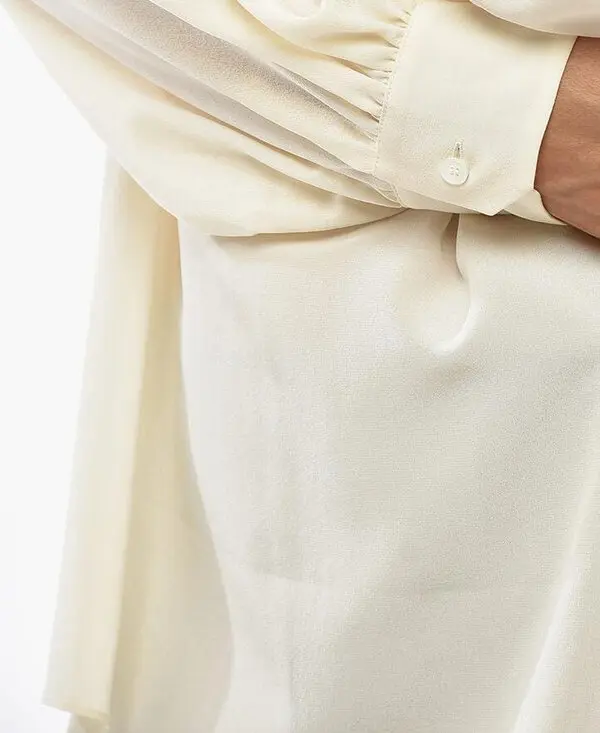 Chloé Mandarin-collar Button Shirt