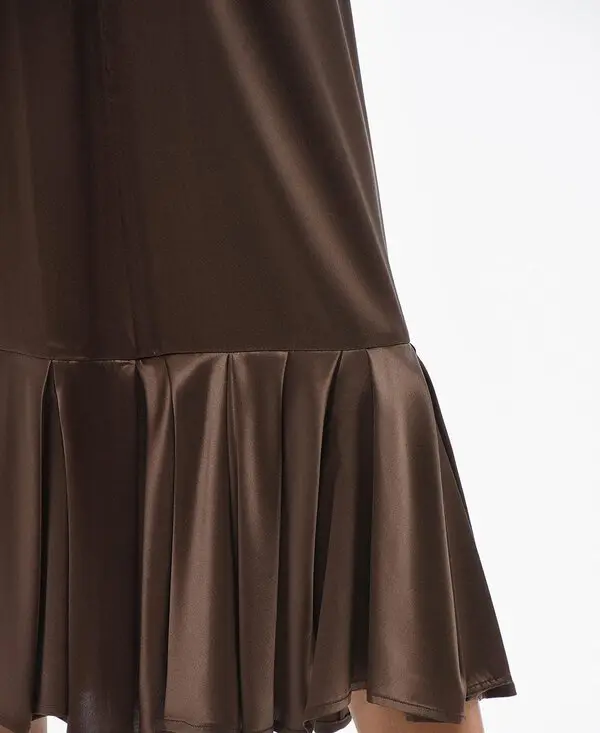 Dries Van Noten Flared Skirt With Ruffles