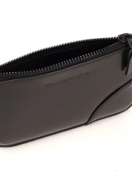 Comme Des Garçons Zip-fastening Curved Coin Purse