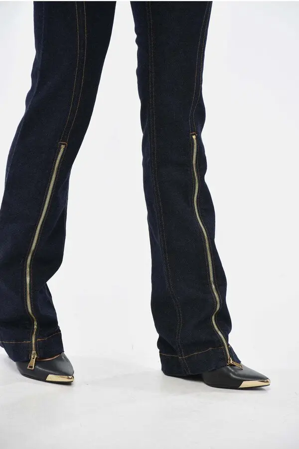 Versace Zip-detailed Jeans