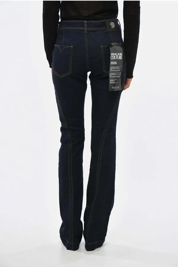Versace Zip-detailed Jeans